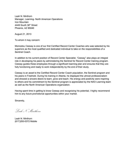 Momodou Ceesay presentations