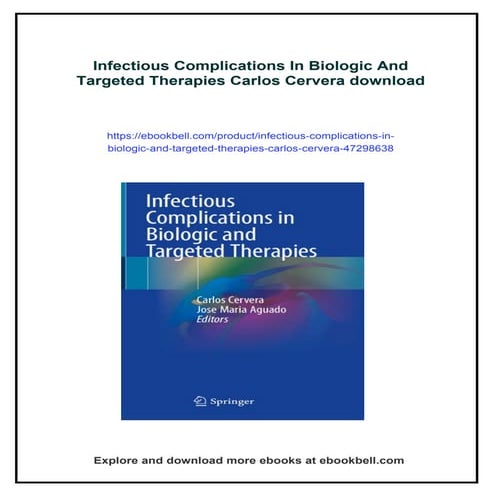 Infectious Complications In Biologic And Targeted Therapies Carlos ...