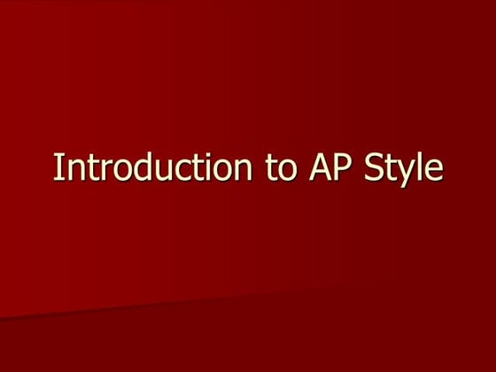 Copy-editing NewSymbols and AP Style.ppt | College Football | College ...