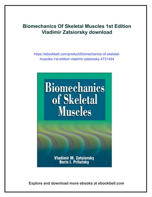 Behavioral Properties of The Musculotendinous Unit and Structural ...