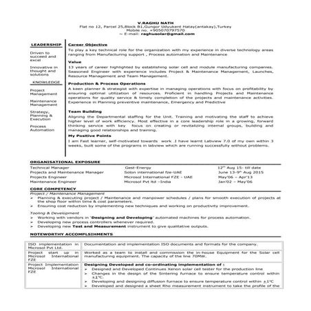 Raghu _CV_07012017docx | PDF