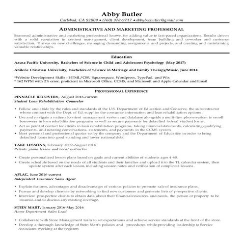 Lisa's Resume | PDF