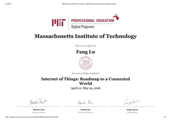 MIT Certificate Big Data | PPT