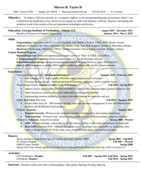 Seth Triplett - Resume | PDF