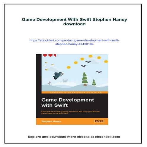 Game Development With Swift Stephen Haney | PDF