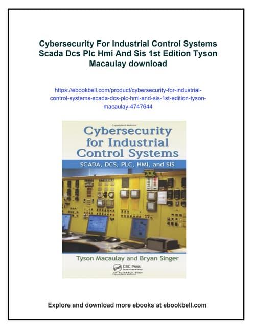Industrial control systems cybersecurity.ppt
