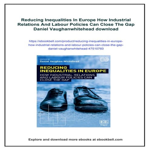 Reducing Inequalities In Europe How Industrial Relations And Labour ...