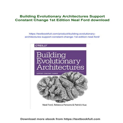 Building Evolutionary Architectures Support Constant Change 1st Edition ...