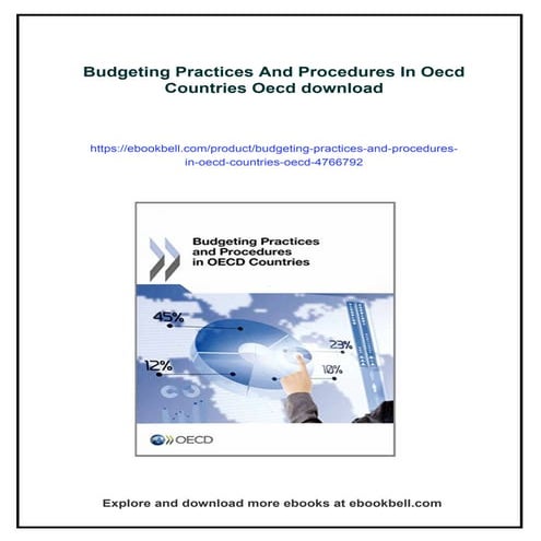 Budgeting Practices And Procedures In Oecd Countries Oecd | PDF