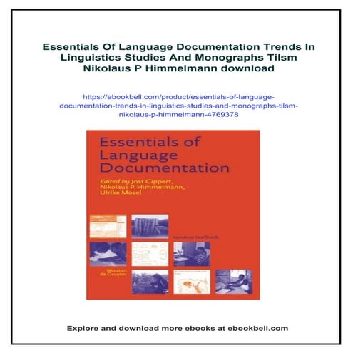 Language Documentation Accessibility in Indigenous Languages: A Study ...