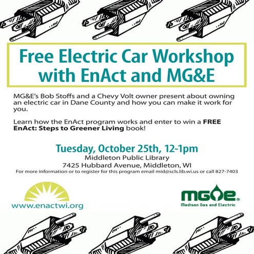 Electric Car Workshop Poster | PDF