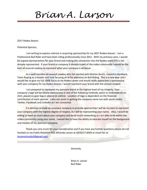 Letter sponsorship for ''management enclave'' xiss | PDF