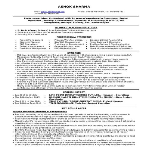 Ashok Sharma_Updated Resume | DOCX