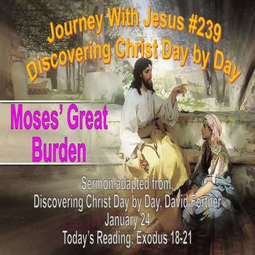 239-240 Moses Great Burden-Behold the Blood | PPTX