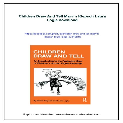Children Draw And Tell Marvin Klepsch Laura Logie | PDF