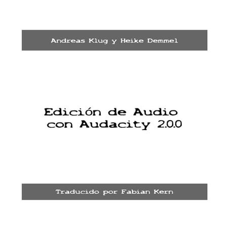 Prácticas de Audacity 1 2-3-4-5 | PDF