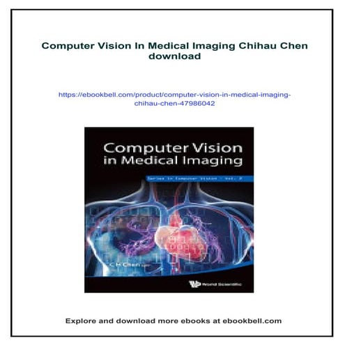 Computer Vision In Medical Imaging Chihau Chen | PDF