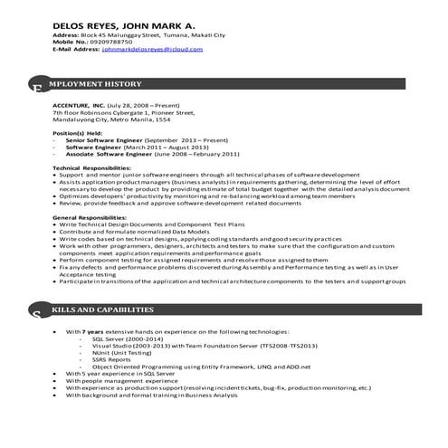 Mark Millian Dela Cruz | DOC