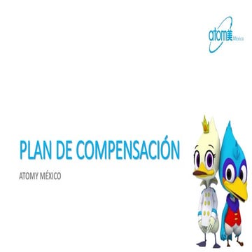 Plan de compensacion atomy | PPTX