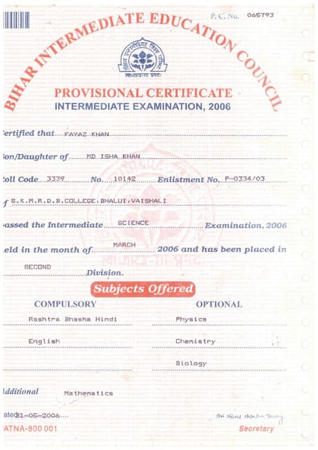 ITT Degree copy | PDF