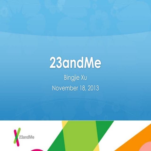 23andMe | PPT