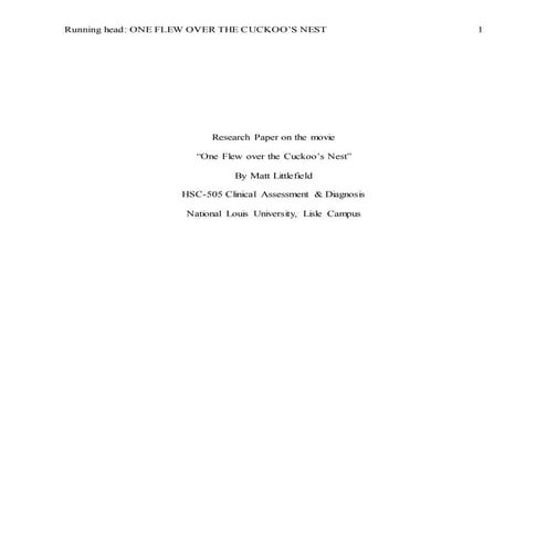 Movie research paper | DOCX