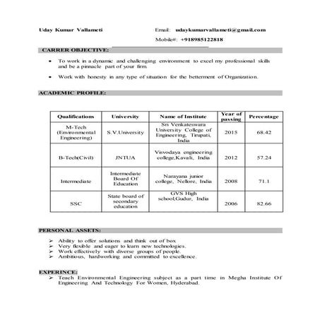 Uday,resume,, | DOCX