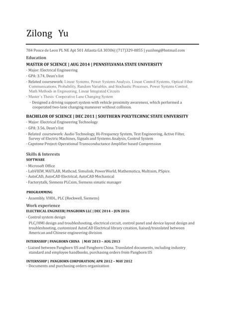 Ciaran Buckley Resume 2015 | PDF