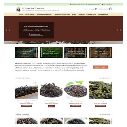 Zi-Chun: Your Premier Wholesale Tea Company for Exquisite Tea Offerings ...