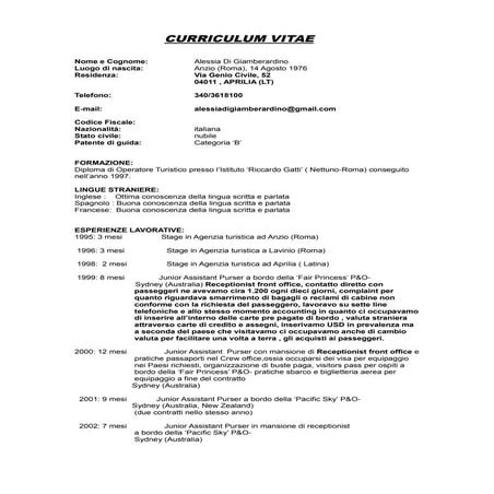 alessia cv italy new | PDF