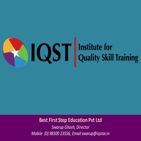 IQST Profile | PPT