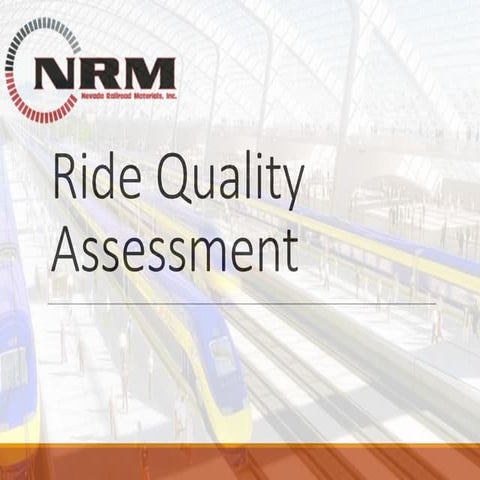 NRM Ride Quality Assessment | PDF