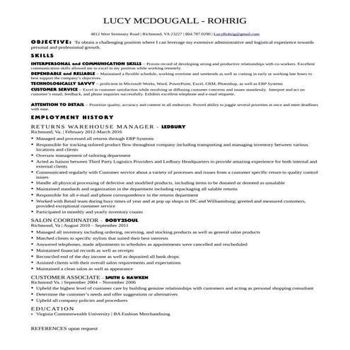 spell checked resume | DOCX