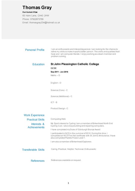 JAMES MACDONALD CV | PDF