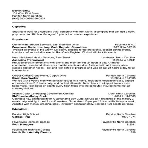 cv | RTF