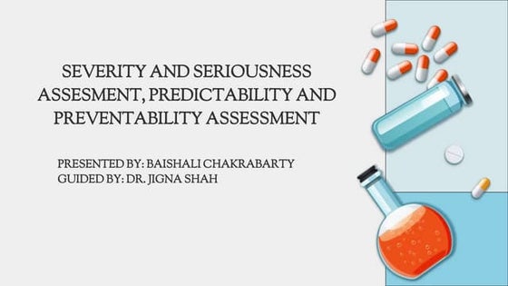 Causality assessment scales | PDF