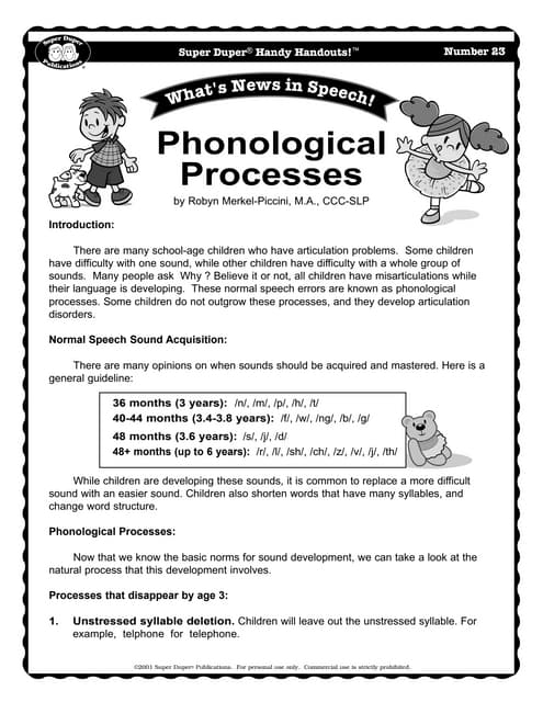 Child acquisition in Morphology & Phonology linguistics | PPT