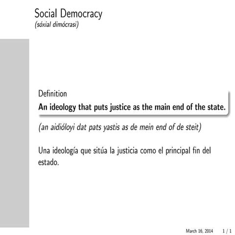 Social democracy | PDF
