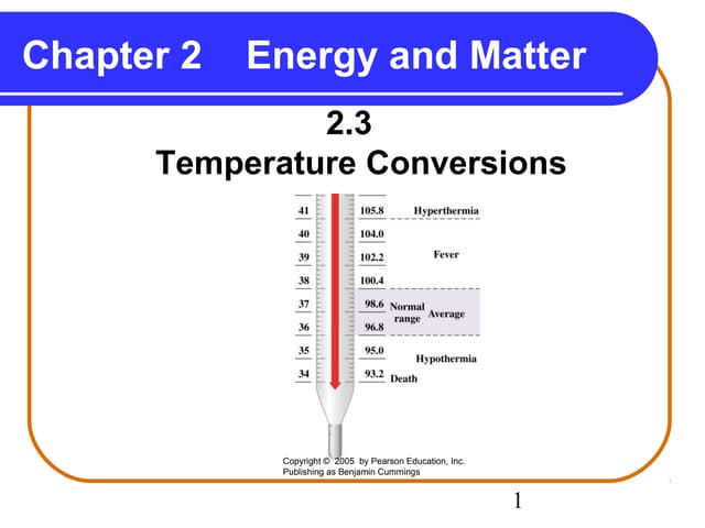Conversion of temperature | PPT