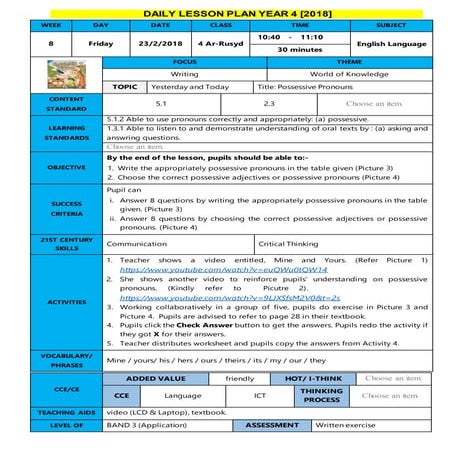 ENGLISH-GRADE THREE LESSON PLAN COT-1.docx