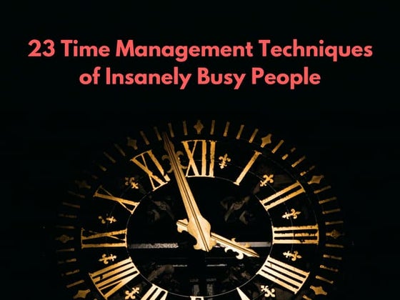 Effective time management | PPT