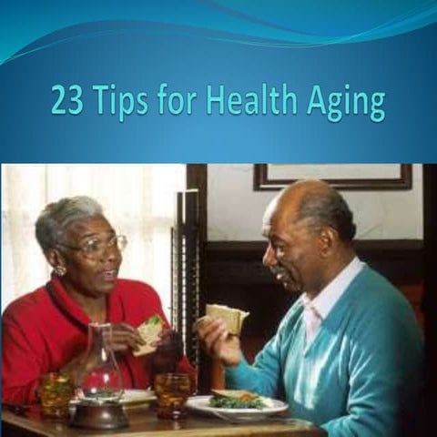 Healthy lifestyle PRESENTATION | PPTX