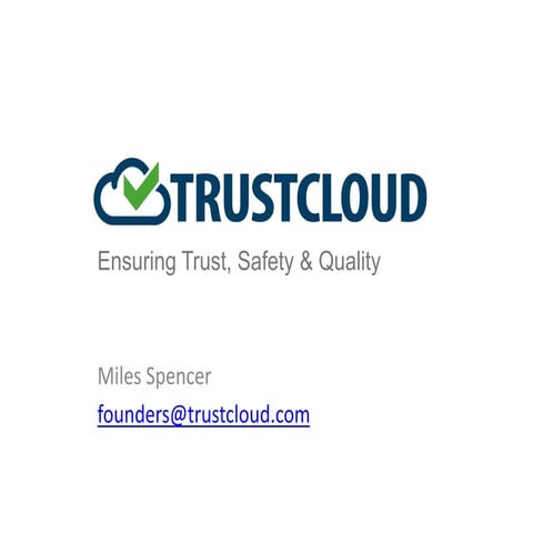 TrustCloud | PPTX | Technology & Computing