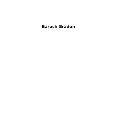 Rabbi | Los Angeles | Rabbi Gradon | PDF