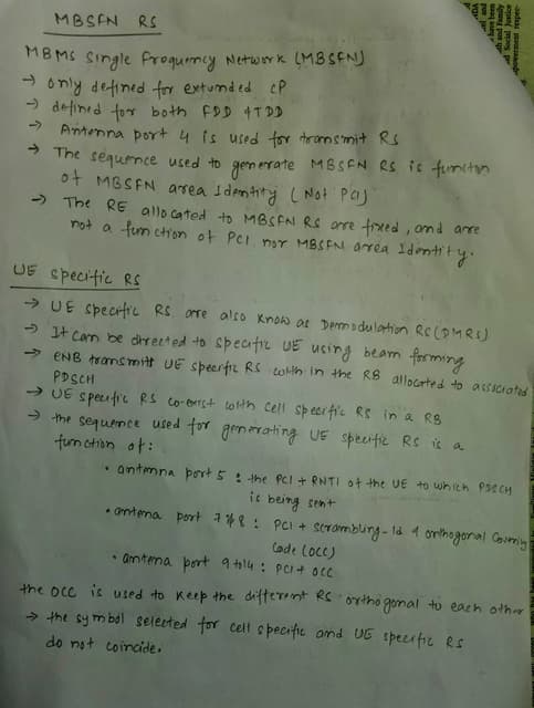LTE Overview Basics of PHY:12 | PDF
