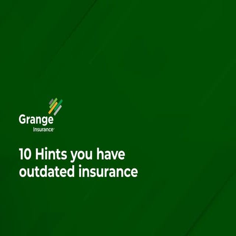 Protect Yourself: 10 Hints You Have Outdated Insurance | PPT