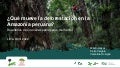 DRIVENET: What drives deforestation in the Peruvian Amazon? - CIFOR ...