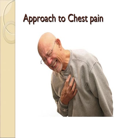 24 approach to chest pain | PPT