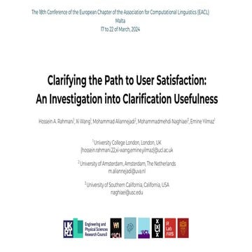 Clarification Questions Usefulness (Slides) | PPT