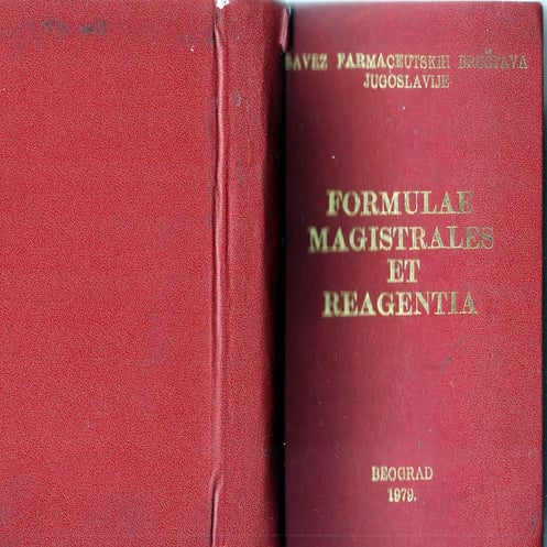 formulae-magistrales-et-reagentia III | PDF